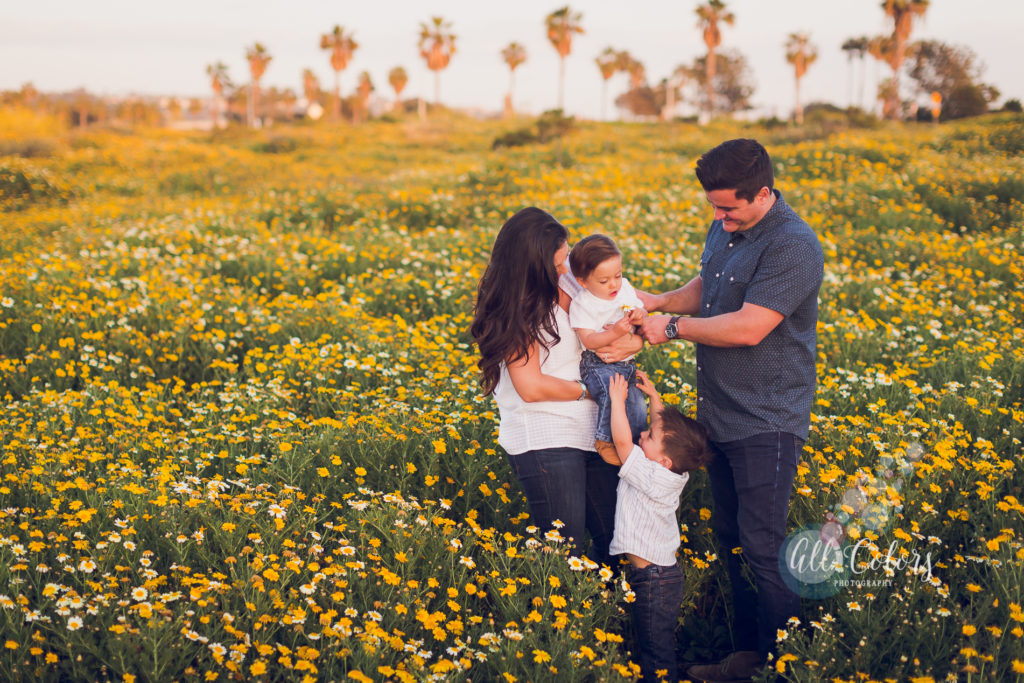 Spring has sprung in San Diego - A Family Session by All Colors Photography